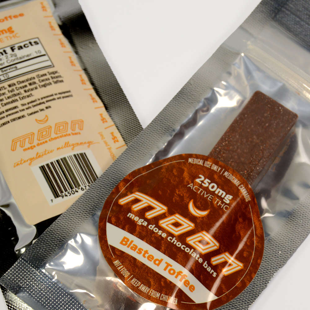Exploring the Magic of Moon Chocolate Bar 250 mg - K2 Infuse Paper | K2 ...